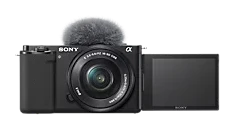 Sony ZV-E10L Mirrorless Vlogging Camera 16-50mm Lens Kit ZVE10LB – Sony ...
